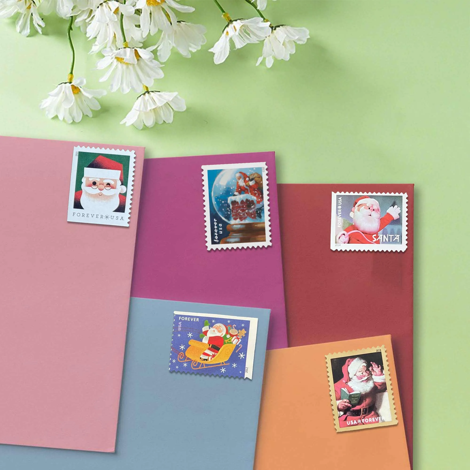 Santa Claus Bundle Stamps - Forever Stamps
